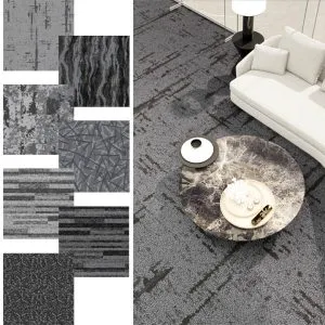 Karpet Ricotta Plus - Bahan Nylon Heavy Duty Motif Polos Minimalis